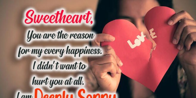 Sorry Messages for Brother